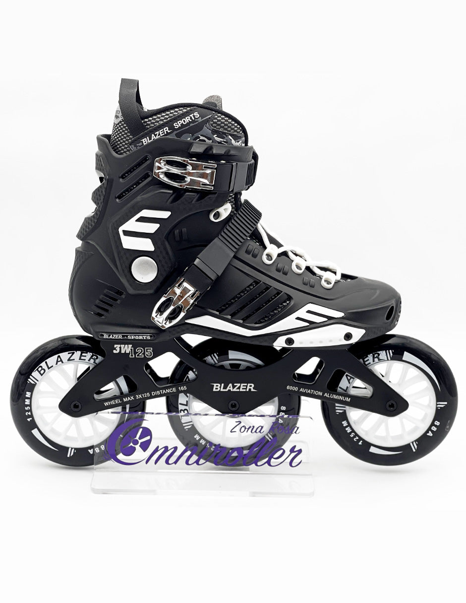 Patin Fitness Pro Blazer Sp 125 Negro Blanco – OmniRoller